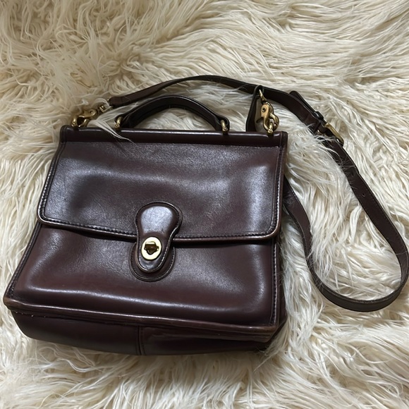 Coach | Bags | Vintage Coach Willis Leather Shoulder Bag | Poshmark